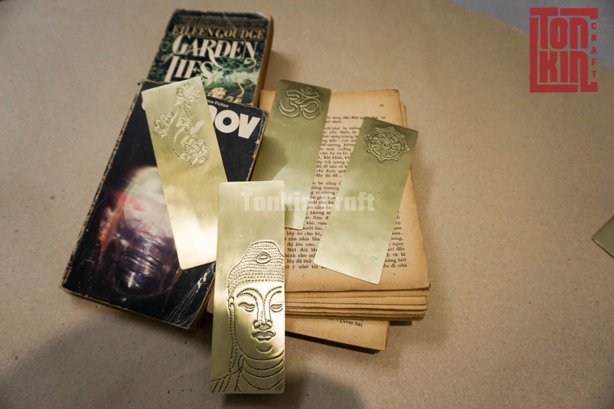 Buddha Bookmark – Hand Carved Brass Bookmark - Tonkin Craft ...